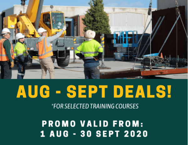 Training Promo: Aug - Sept 2020 | Saferight Training Perth