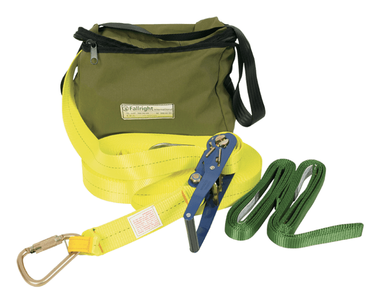Temporary Lifeline Kit with Webbing | Static Line Safety Systems